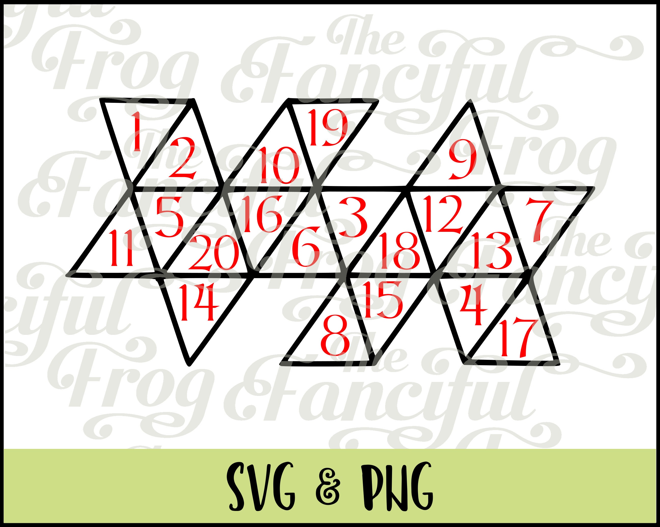 Download D20 Unfolded D&D Pathfinder RPG Gamer Dnd PNG | Etsy