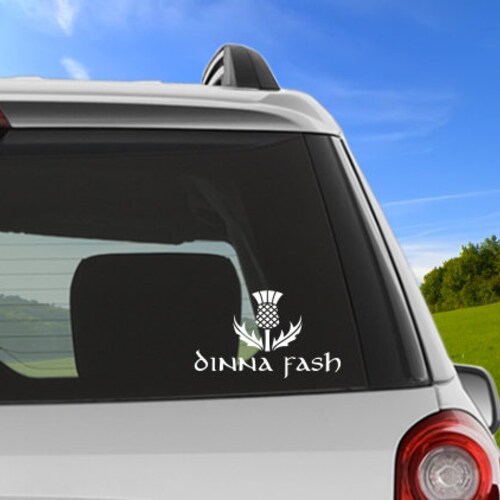 Dinna Fash Sassenach Outlander Sticker Decal Jamie Claire - Etsy