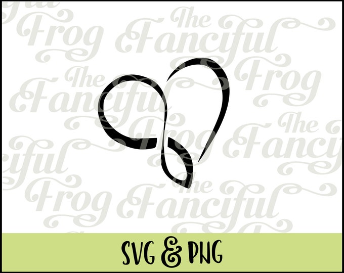 Download Infinity Heart PNG SVG Vector Image Cricut Silhouette Infinite ...