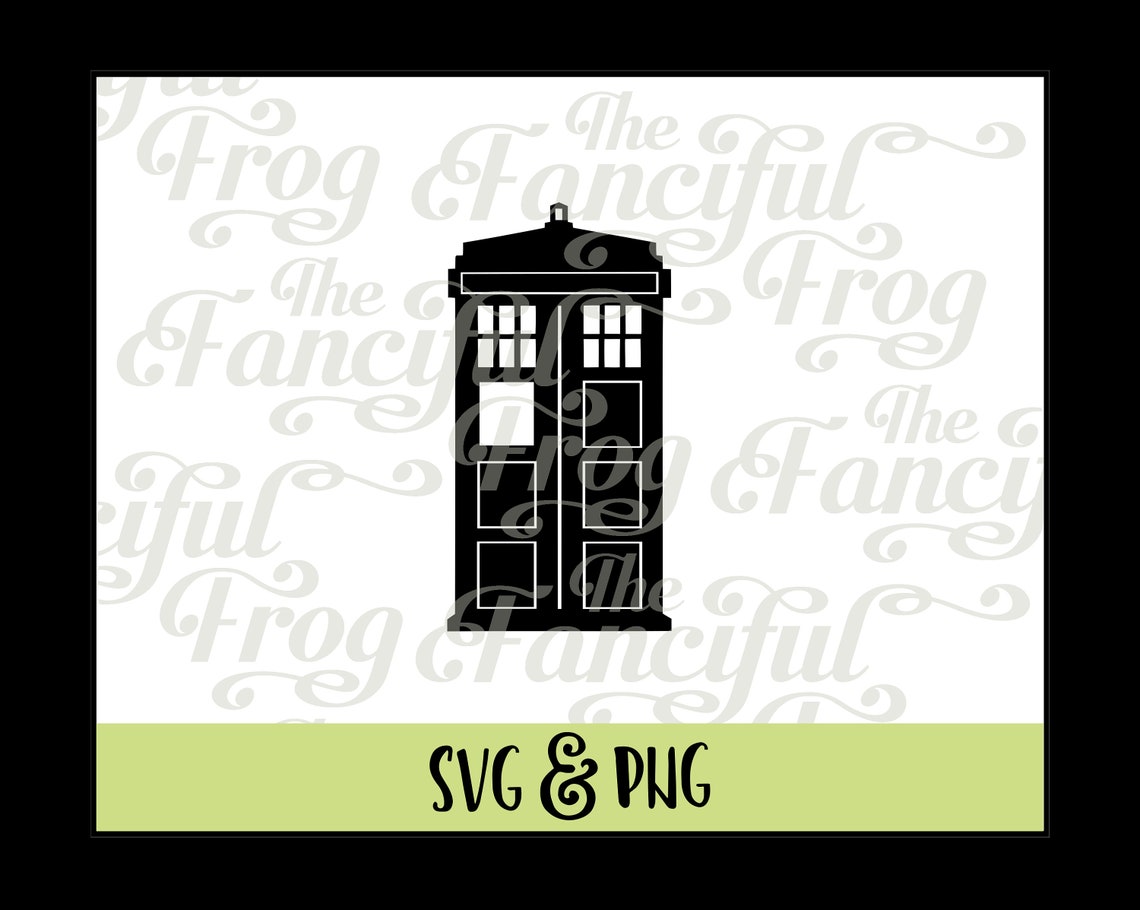 Download Doctor Who Tardis Dr Who PNG SVG Vector Image - Etsy