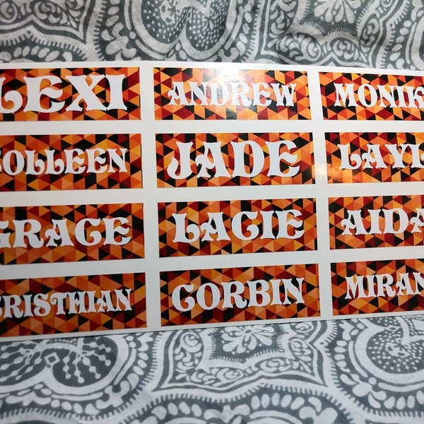 Starbucks Nametag Decal - Etsy