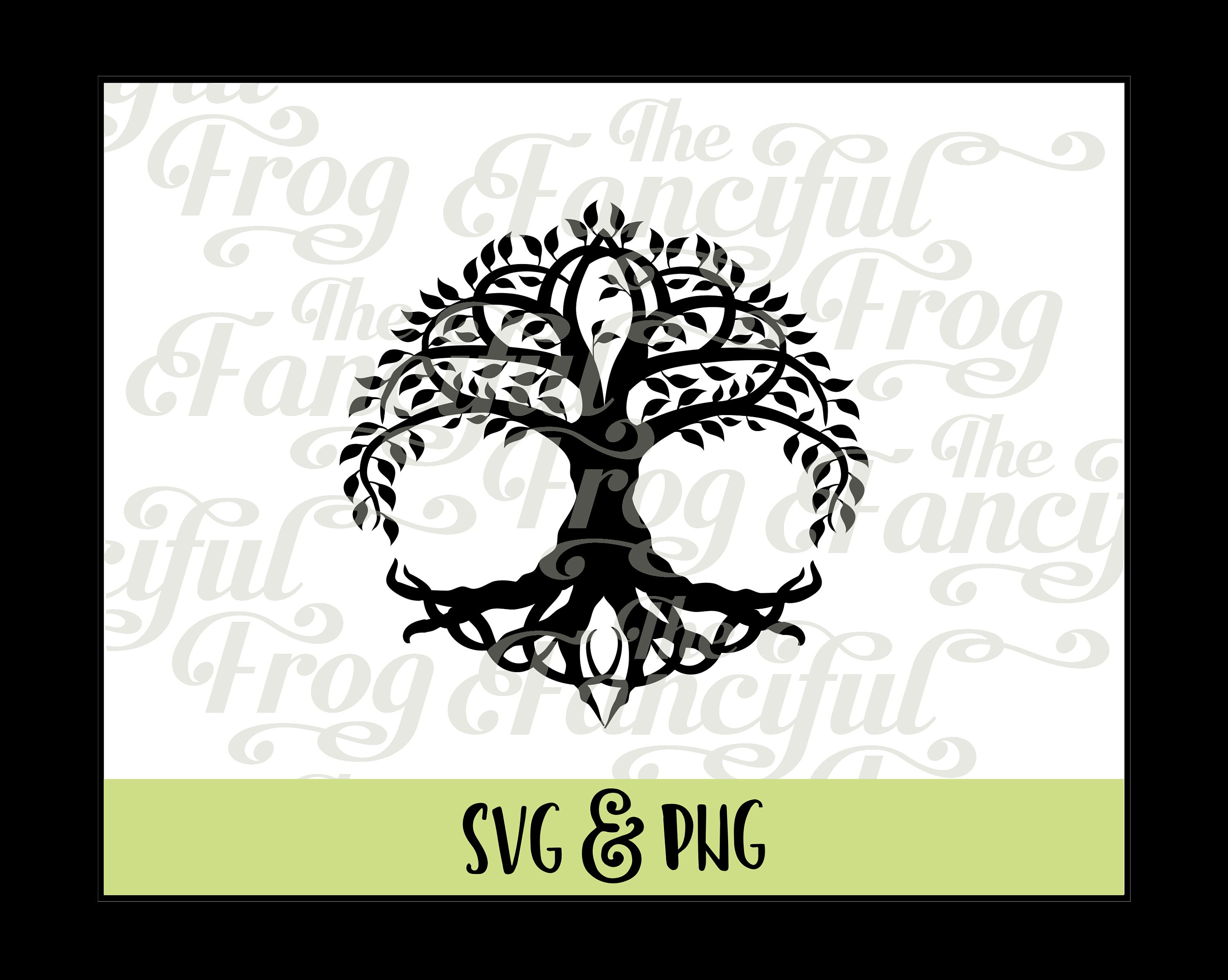 Celtic Knot Tree Vector
