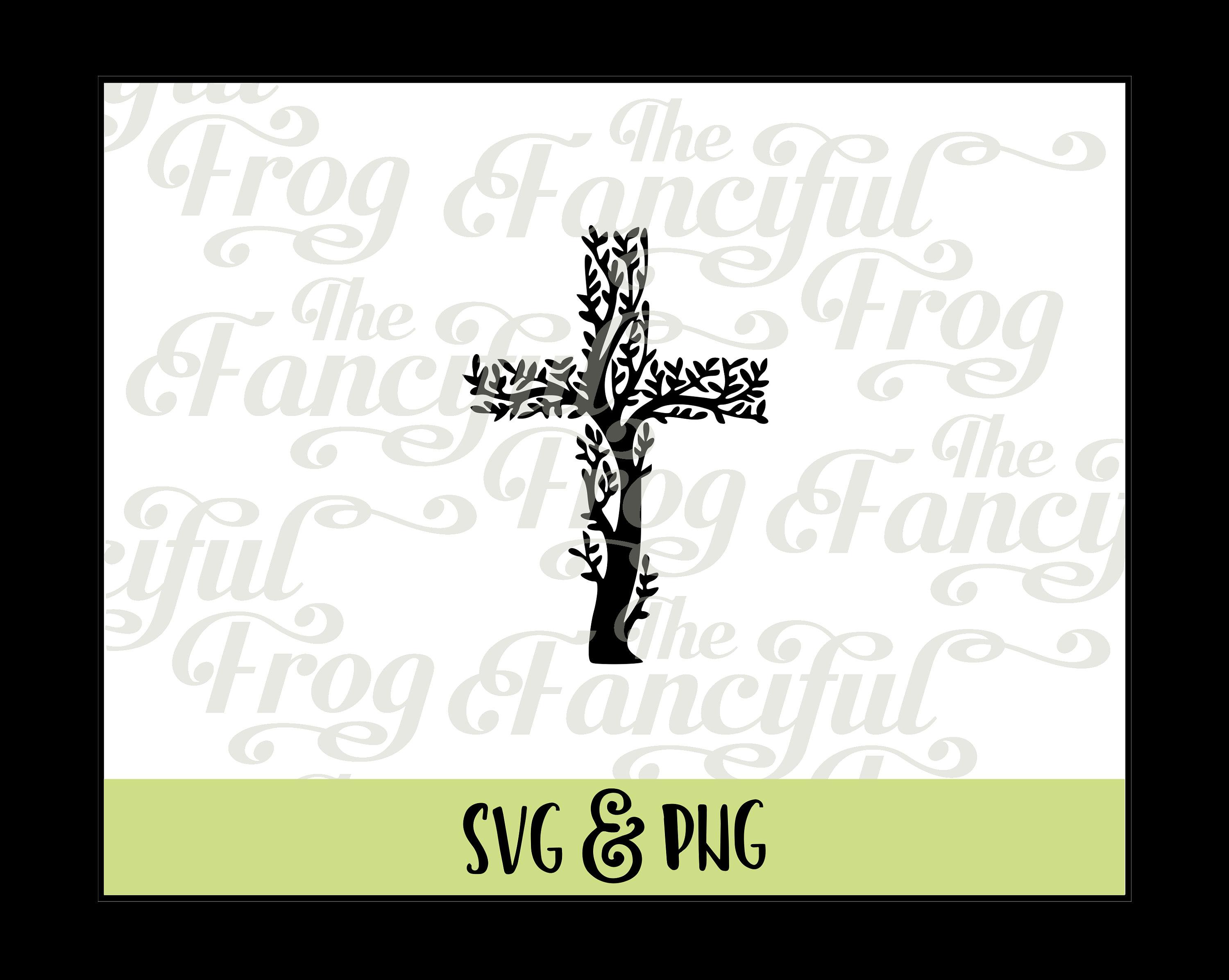 Download Cross Crucifix Tree of Life Knowledge PNG SVG | Etsy