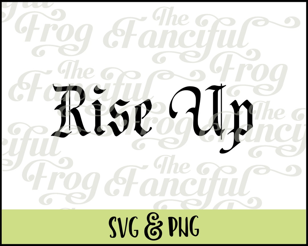 Download Rise up Hamilton PNG SVG Vector Image Broadway Cricut ...