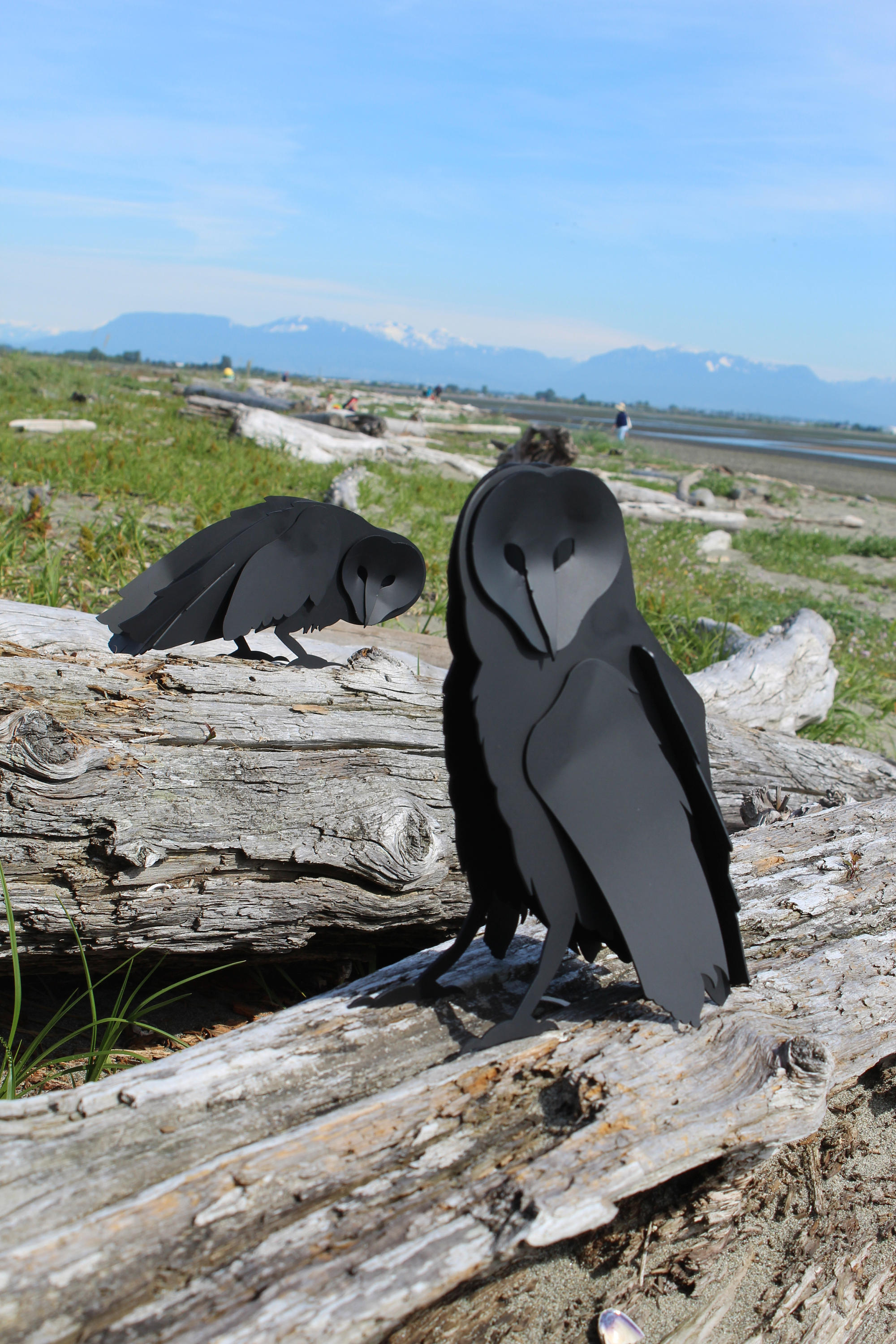 Free Shipping Steel Owl Sculpture Welded Garden Sculpture - Etsy