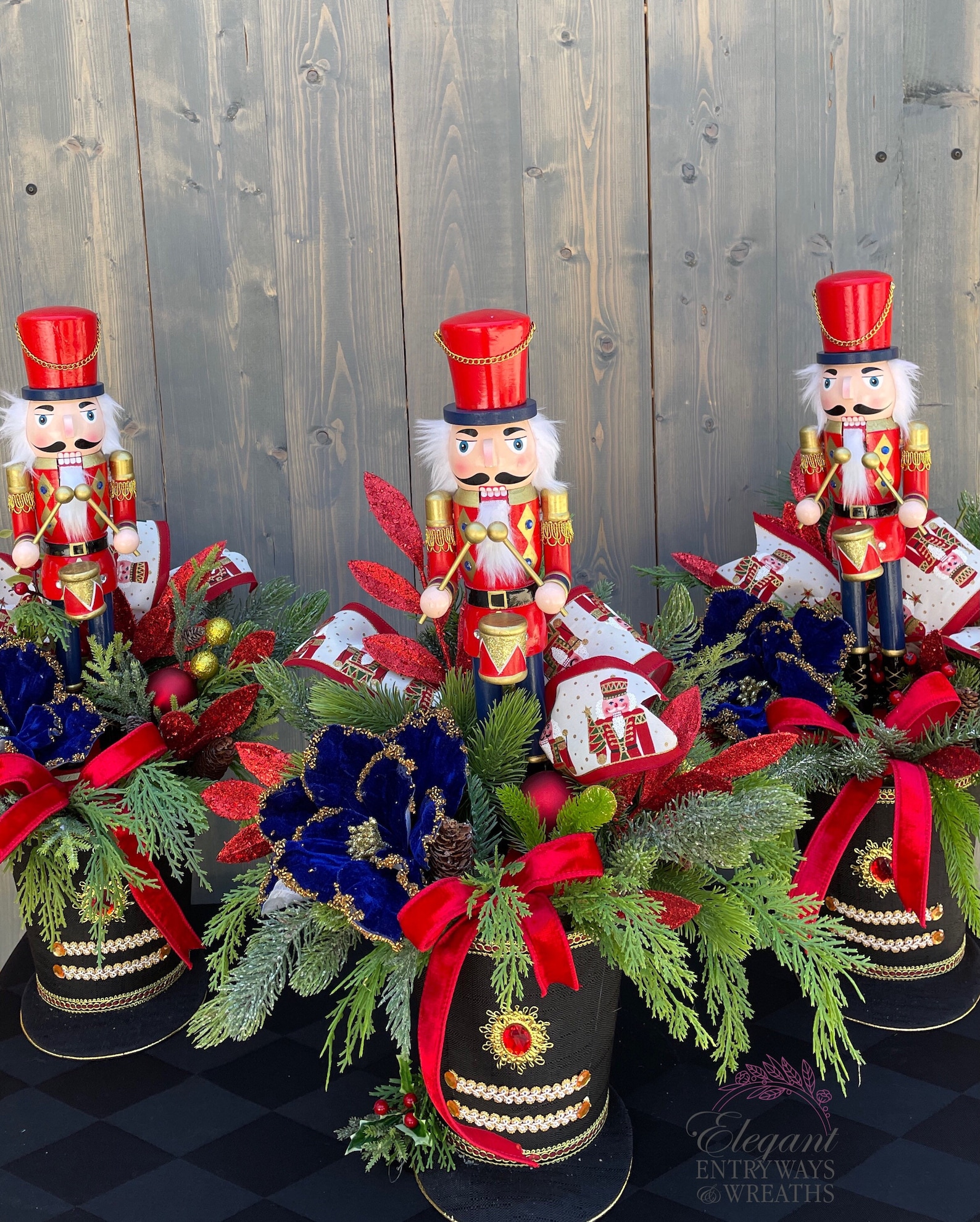 Nutcracker Decor, Christmas Table Centerpiece, Traditional Christmas ...