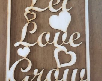 Let love grow | Etsy