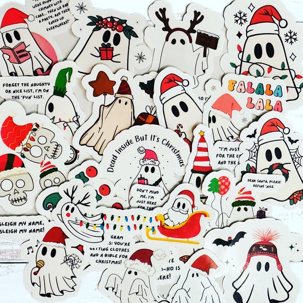 Christmas Stickers - Etsy