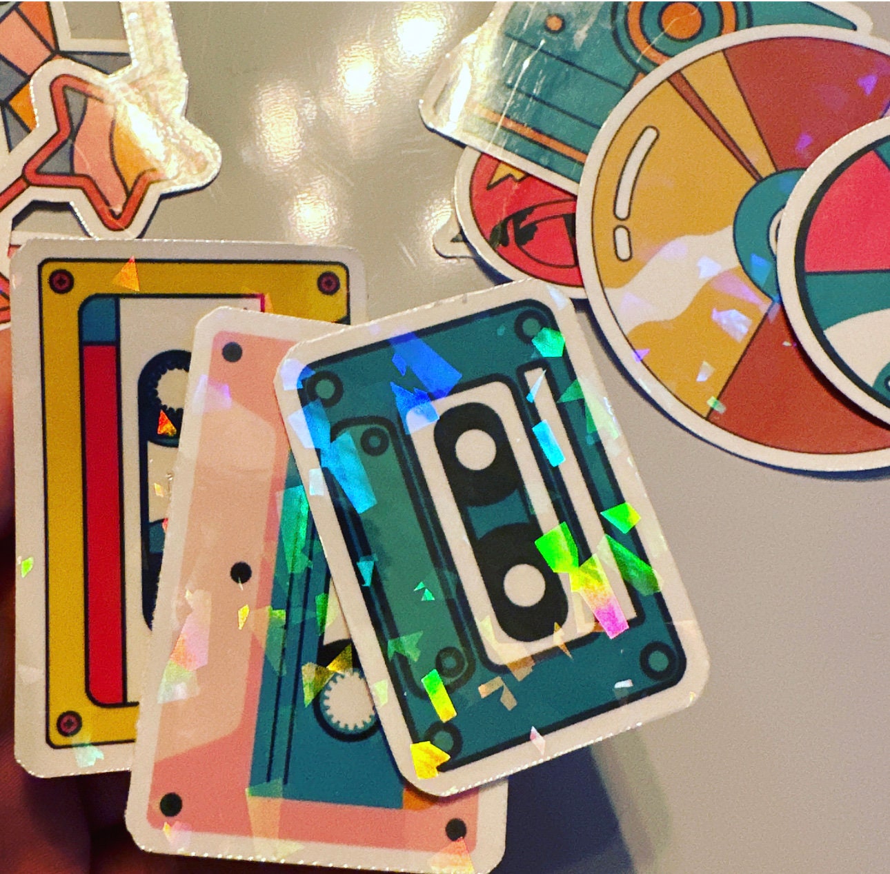 90s Retro Sticker Pack Nostalgia Sticker Pack 22 Pack Holographic ...