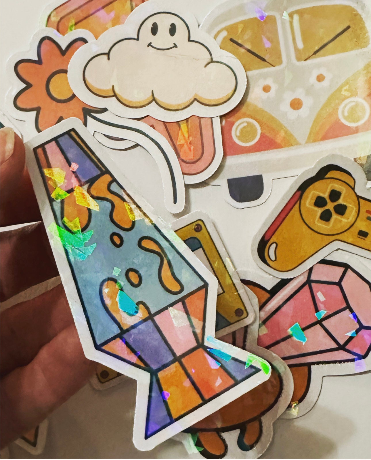 90s Retro Sticker Pack Nostalgia Sticker Pack 22 Pack Holographic ...