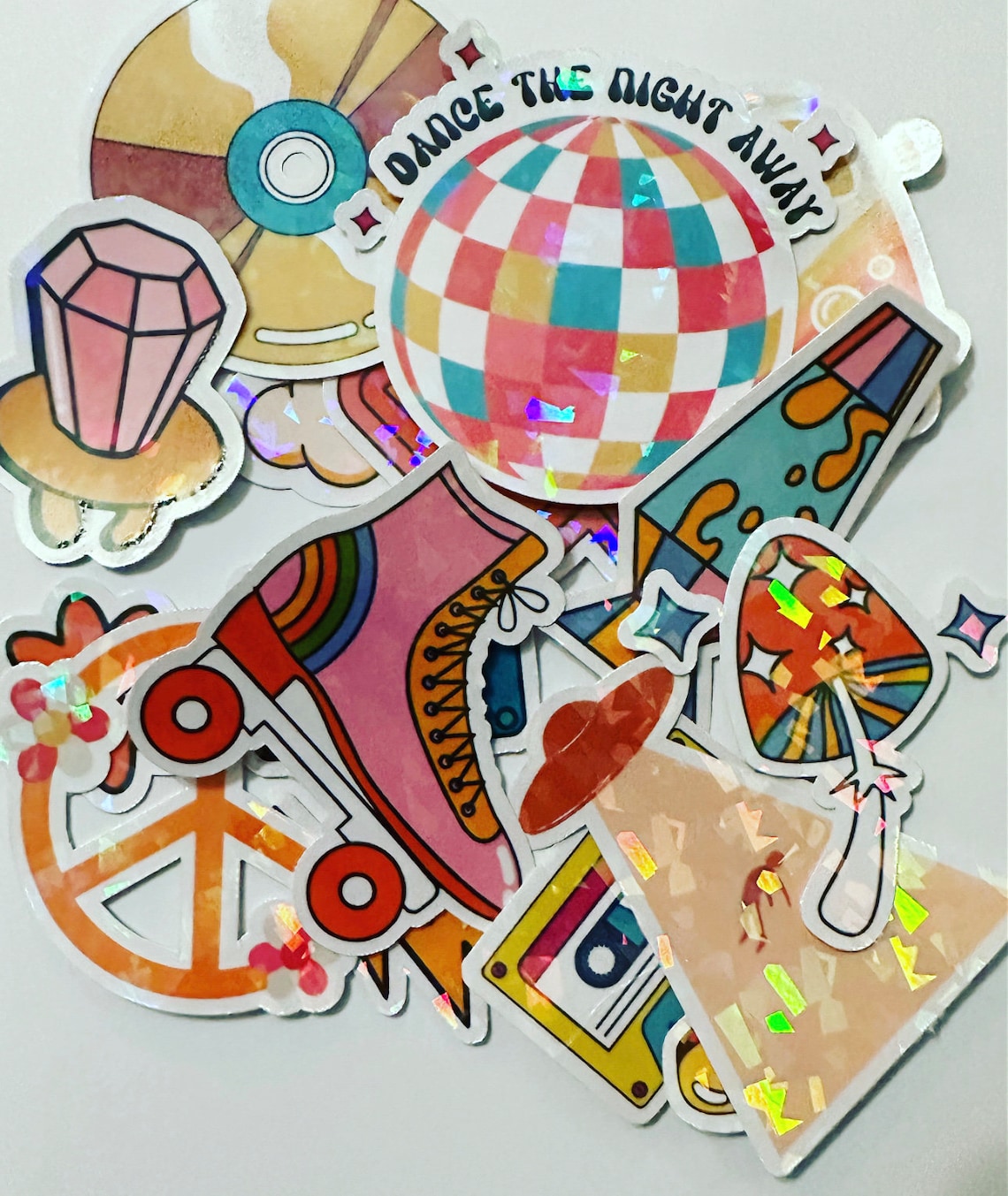 90s Retro Sticker Pack Nostalgia Sticker Pack 22 Pack Holographic ...