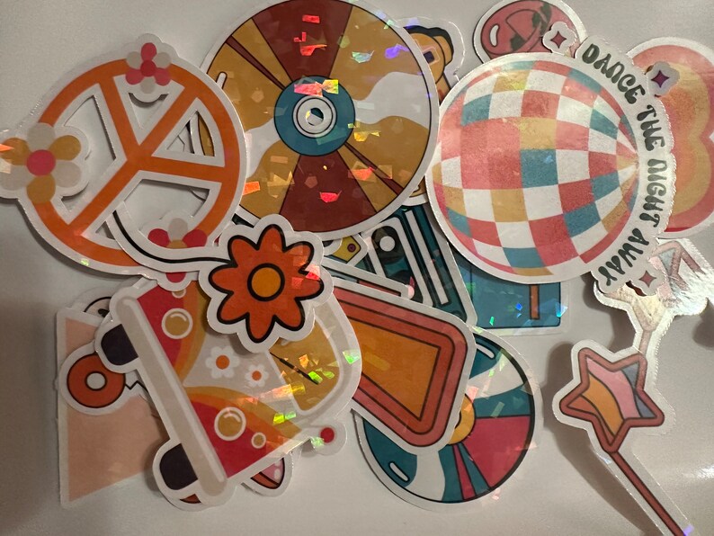 90s Retro Sticker Pack Nostalgia Sticker Pack 22 Pack - Etsy