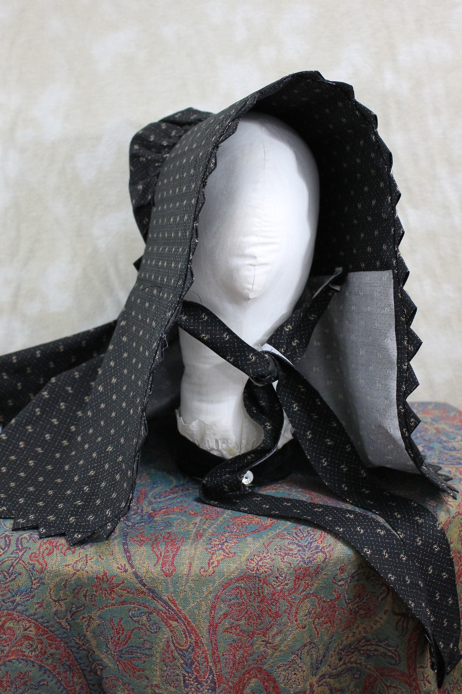 1880s Sawtooth Trim Slat Bonnet Pattern - Etsy