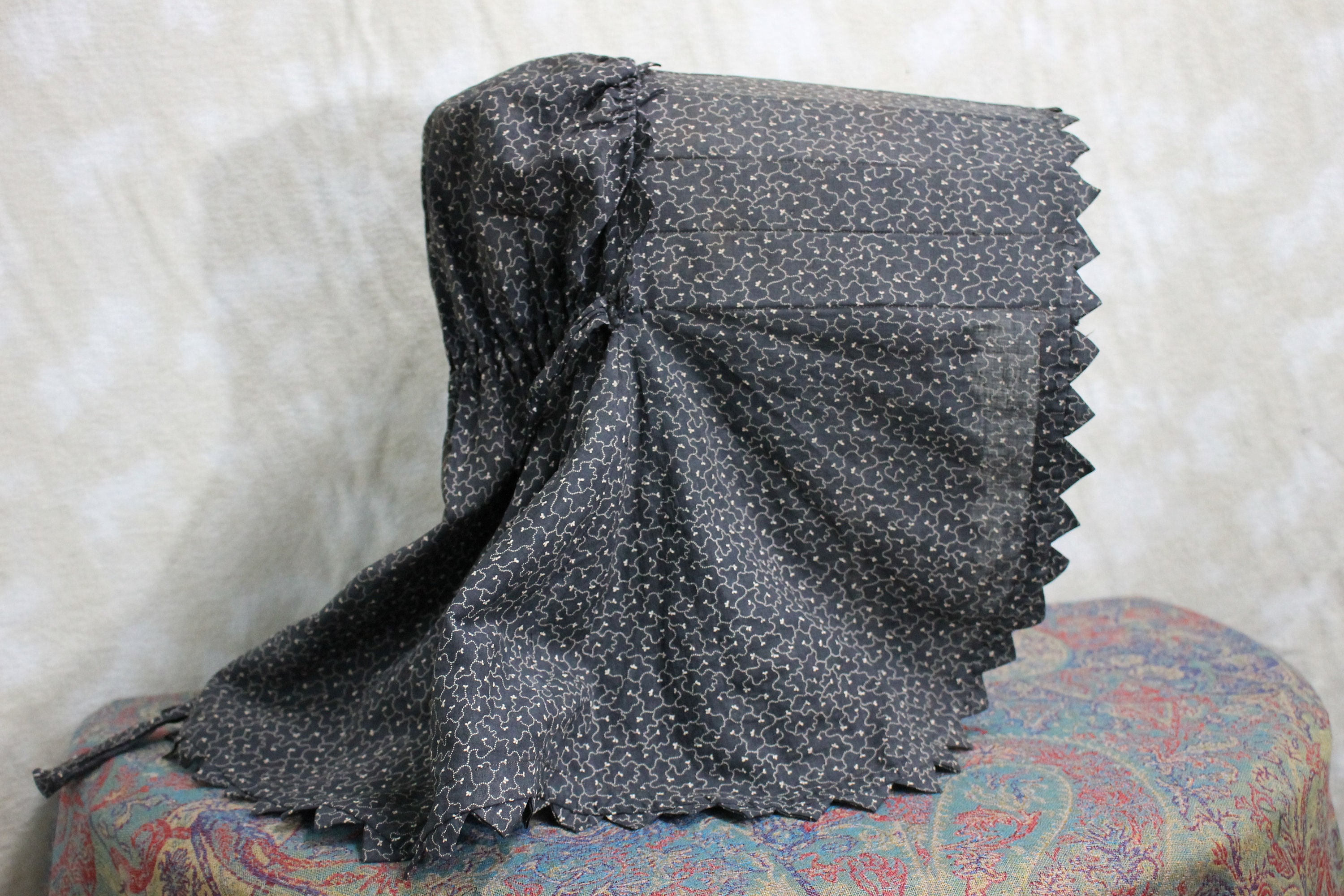 Digital-1880s Sawtooth Trim Slat Bonnet Pattern - Etsy