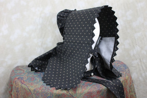 1880s Sawtooth Trim Slat Bonnet Pattern - Etsy