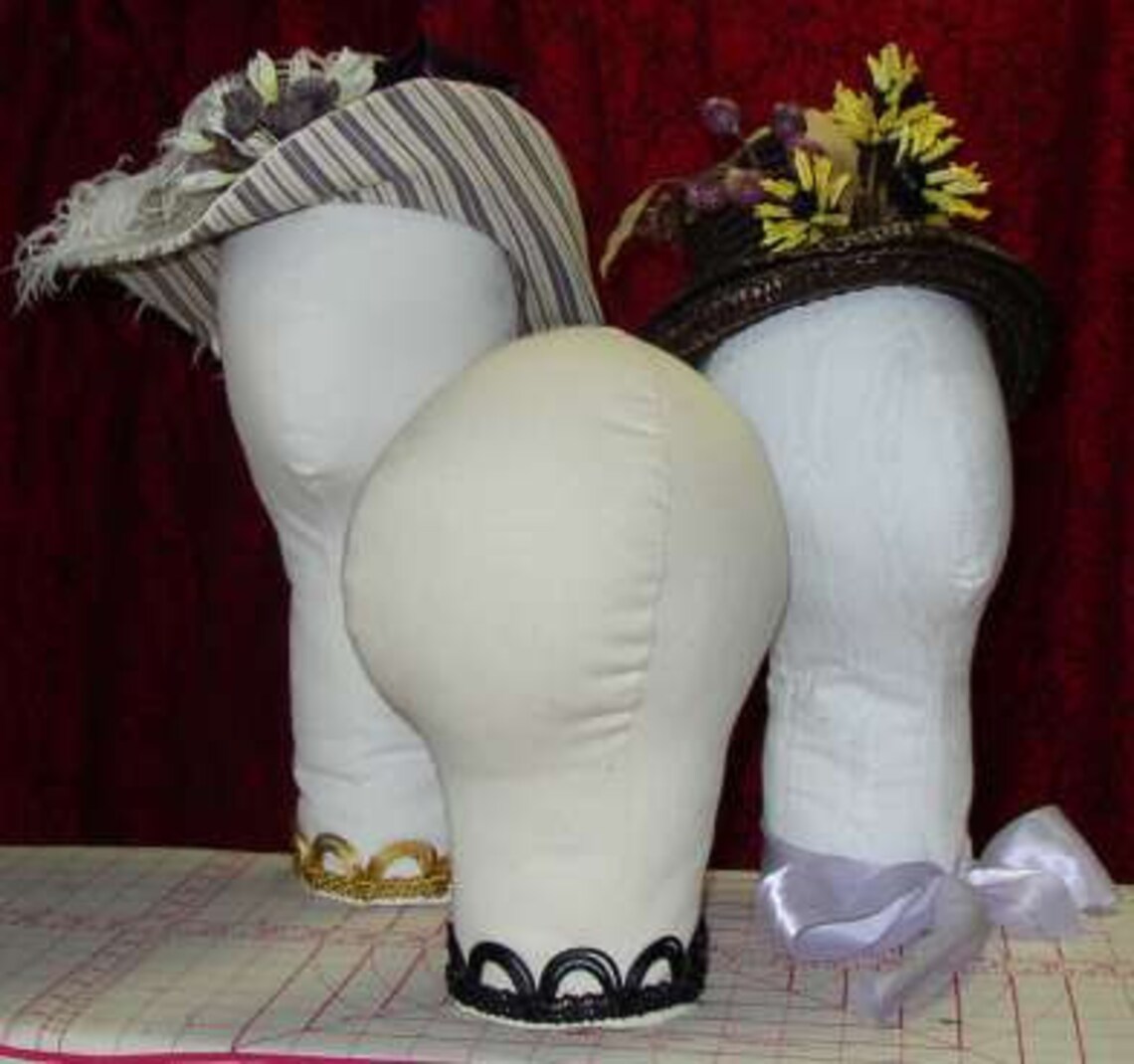 Digital File head Form Pattern for Hat Display | Etsy