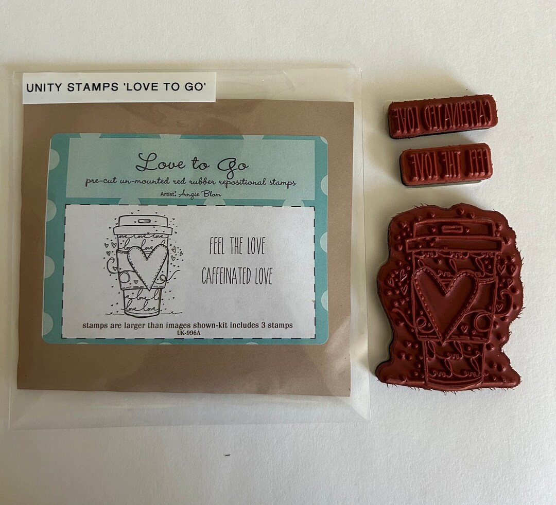 Unity Stamp Company love to Go Stamp Set - Etsy