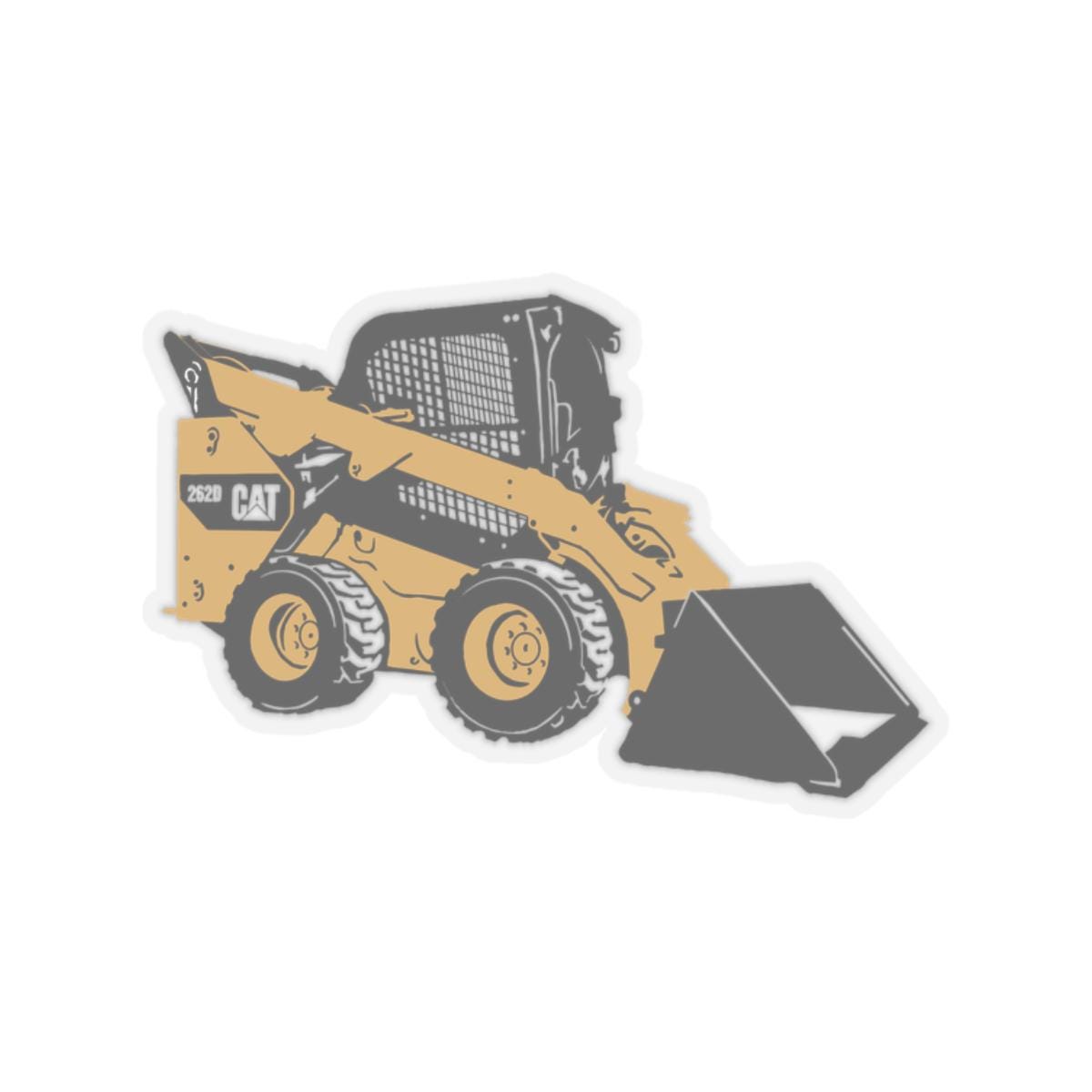 Skid Steer Loader 262D Construction Equipment - Kiss-cut Stickers - Etsy