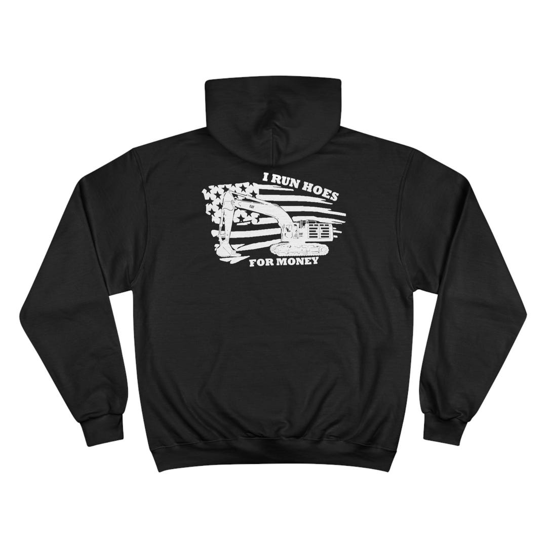 Excavator Operator Champion Hoodie - Funny Backhoe Operator Sweatshirt ...