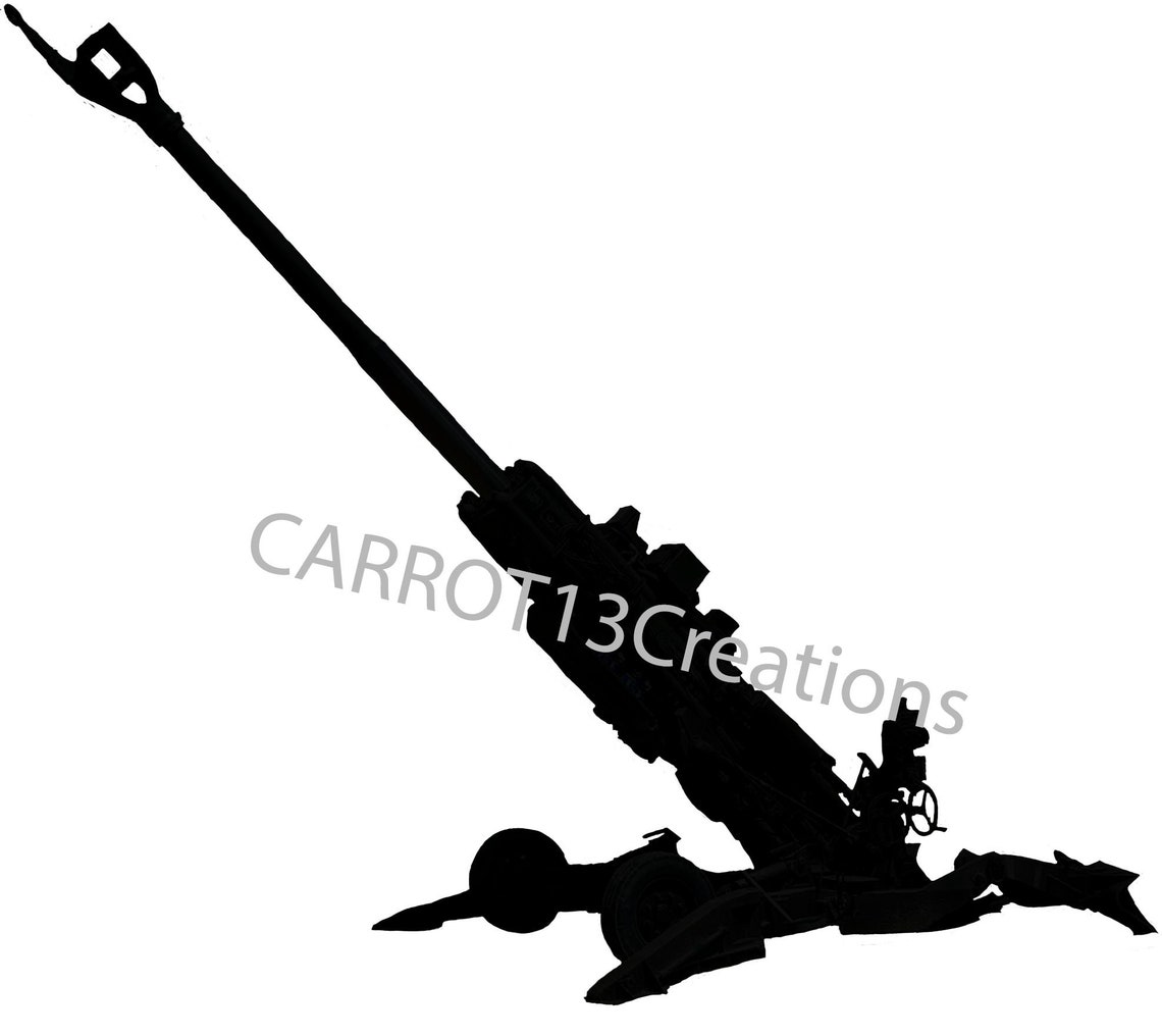 Field Artillery M777 Howitzer Svg,png,jpg Files for Vinyl Decal, Cricut ...