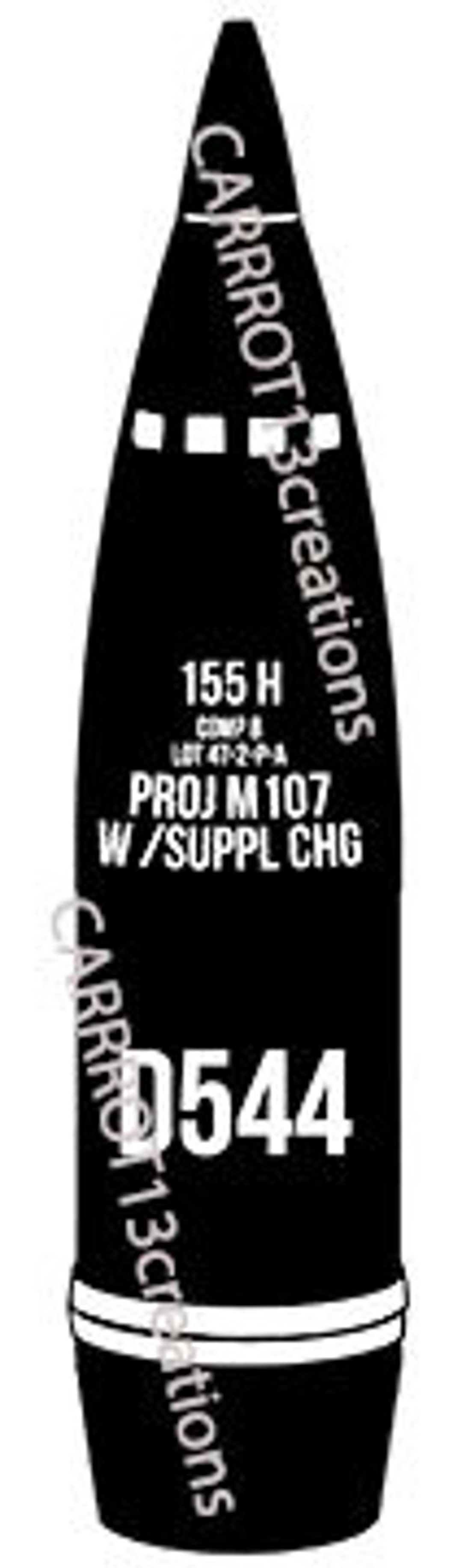 Artillery Shell SVG,PNG, JPG File for Vinyl Decal - Etsy