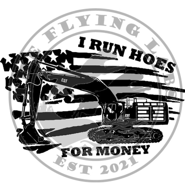 Excavator Flag Png - Etsy