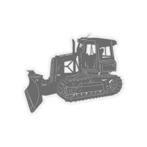 Construction Equipment Sticker, Bulldozer Decal for Builders, Heavy ...