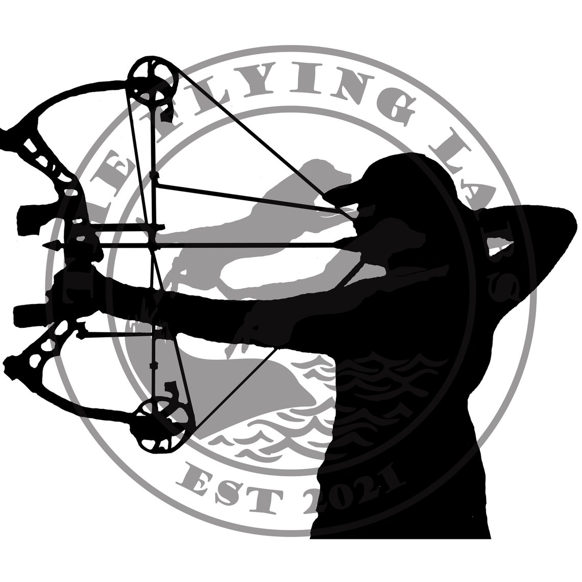 Female Bow Hunter SVG, JPG, PNG Files for Vinyl Decal or Art Project - Etsy
