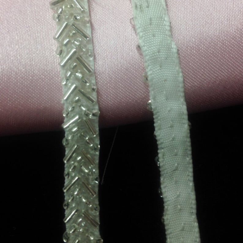 1/4" Wide Beaded Trim, Wedding Trim Fo Wedding Decoration, Home Decor ...
