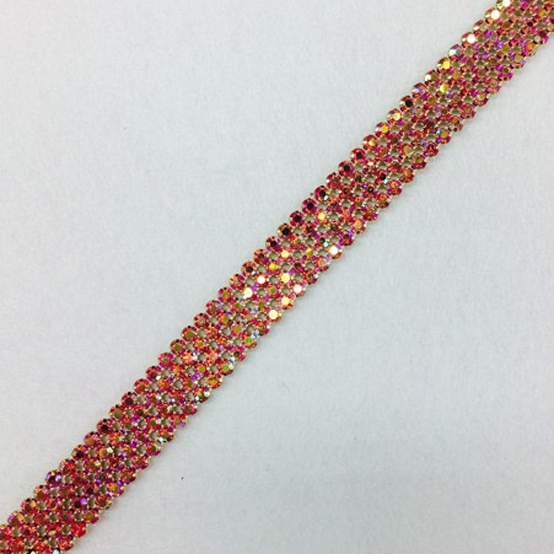 Rhinestone Banding Crystal Trimming 4 Rows Wedding Cake Bridal Sash - Etsy