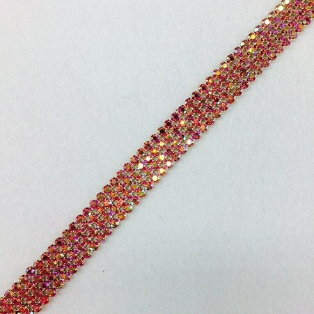 Rhinestone Banding Crystal Trimming 4 Rows Wedding Cake Bridal - Etsy