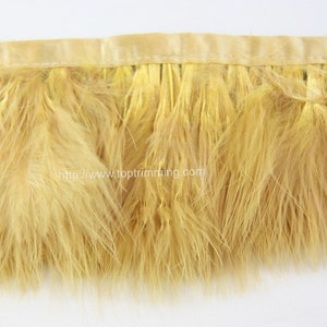 Marabou Turkey Fluff Feather Fringe Trim 3"-4"long - Etsy