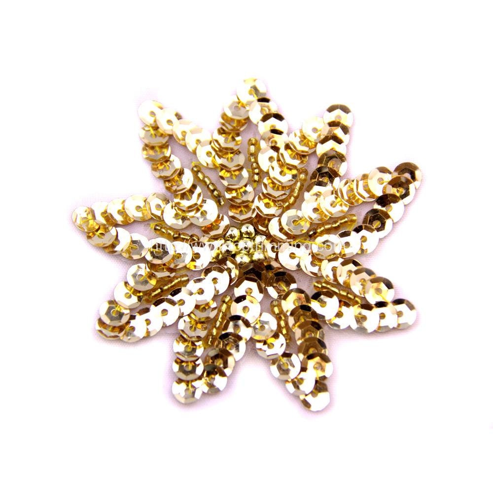 Sequins and Beaded Flower shape Sew on or Glue on Selling Per | Etsy