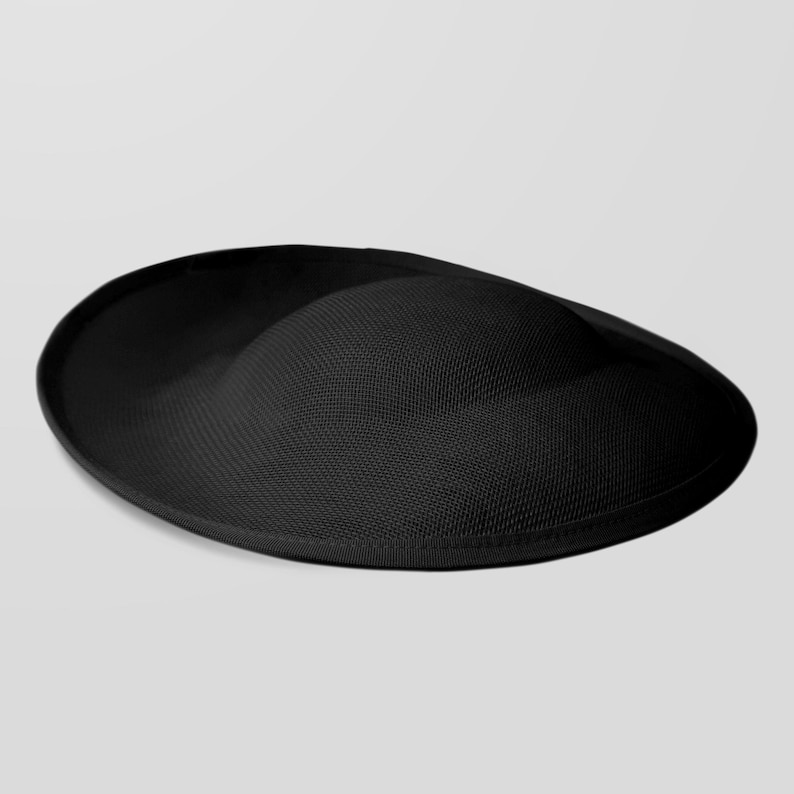 Large Buckram Saucer Fascinator Base – 11” Diameter With 1.75” Brim ...