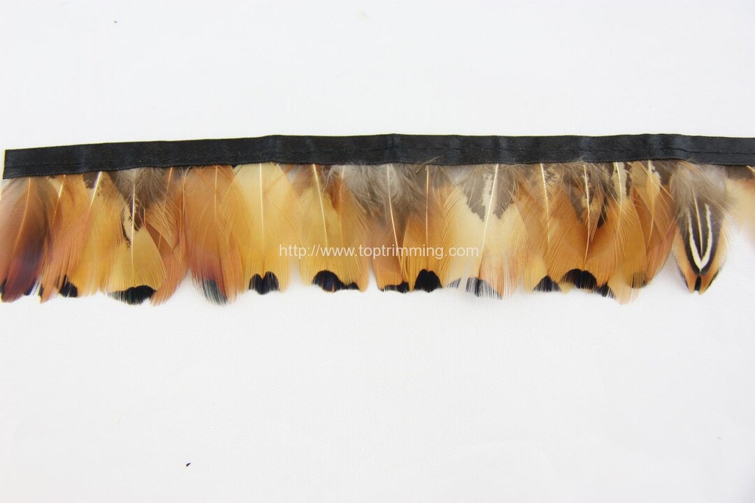 Natural Feather Trim by the Yard - Etsy