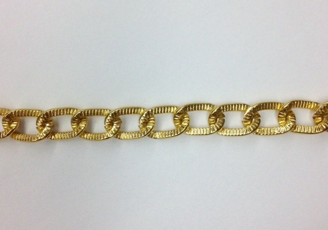 Plated Aluminum Chains Fancy chainsAnchor | Etsy