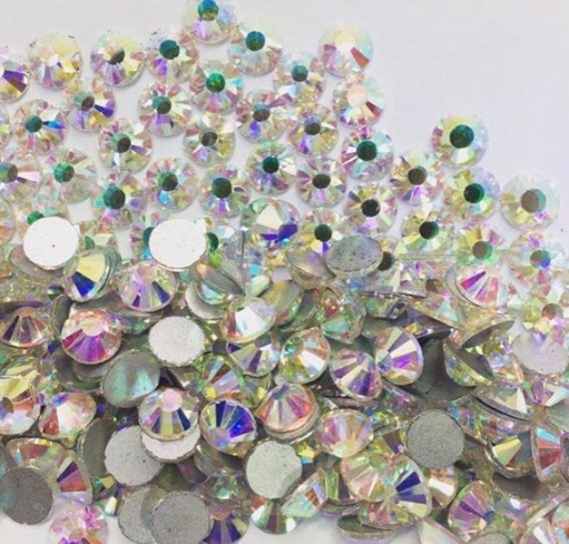 Loose Flat Back Rhinestone Hot Fix or No Hot Fix /shine Like | Etsy