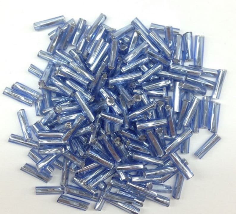 Twisted Bugle Beads Tube 6MM Gold Selling per Bag 2.5 Oz per - Etsy