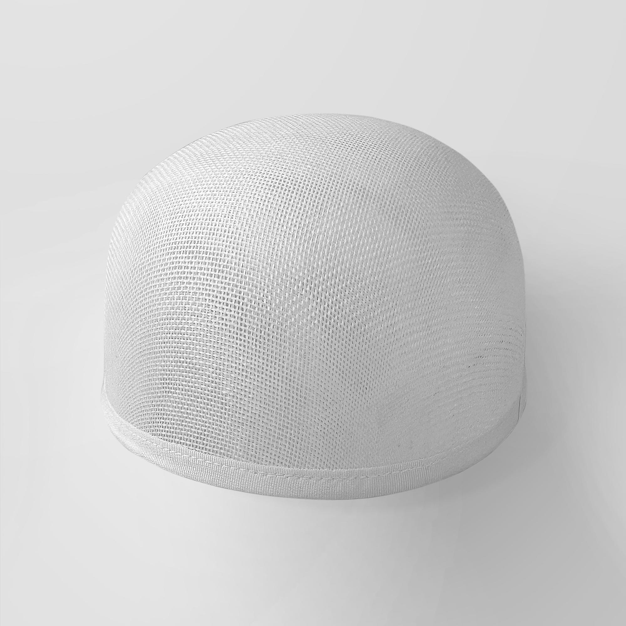 Large Buckram Dome Pillbox Hat Base – 7.5” Diameter X 4” Height ...