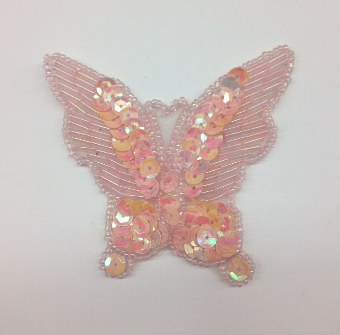 4pcs Sequins & Beaded Butterfly medium Applique - Etsy