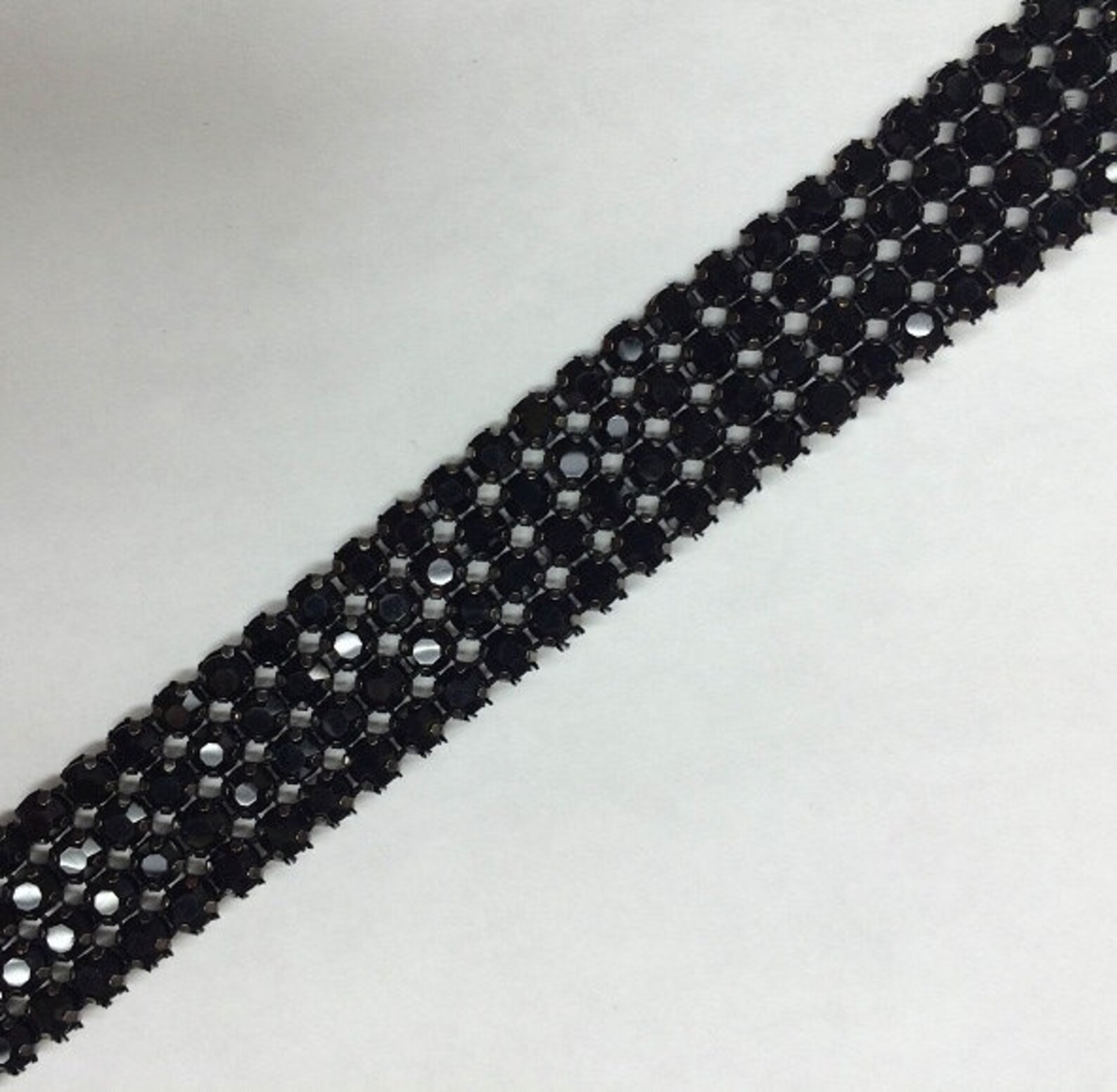 Rhinestone Banding Crystal Trimming 4 Rows Wedding Cake Bridal - Etsy