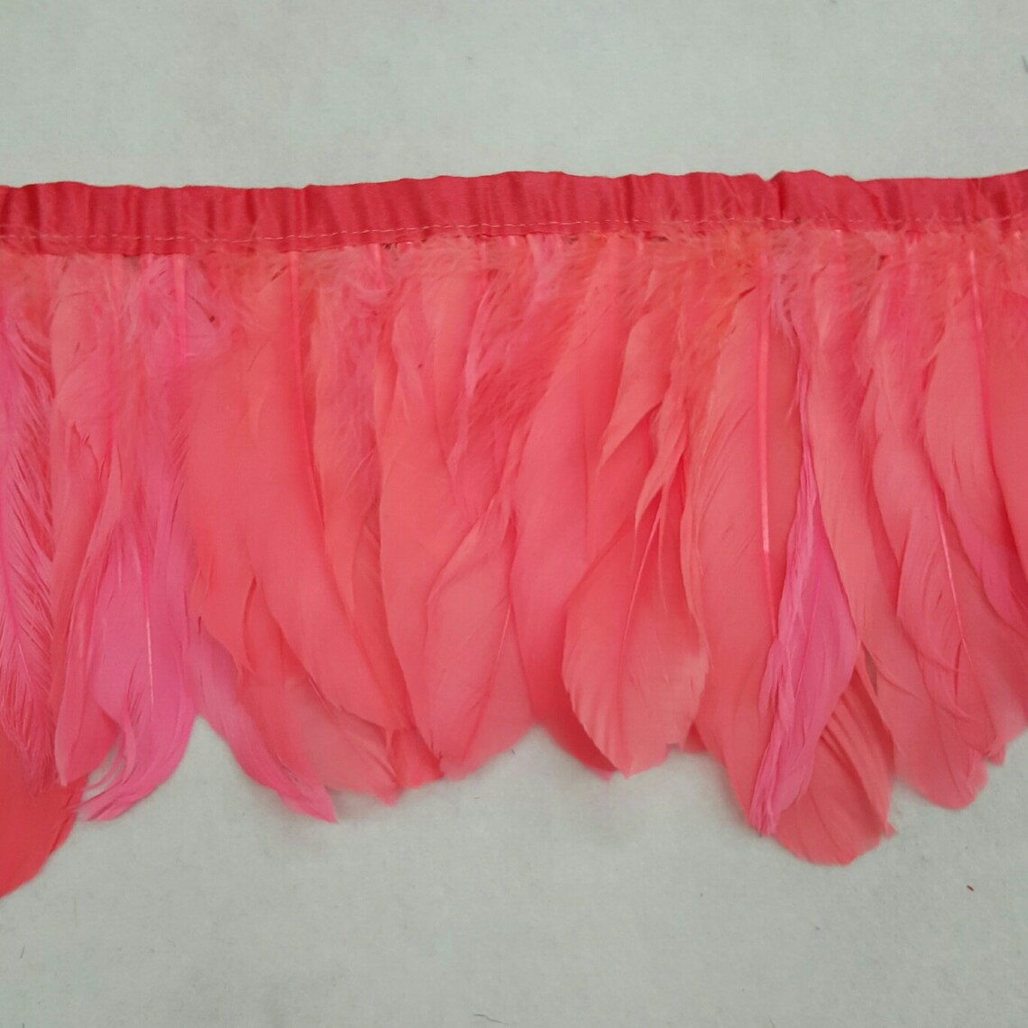 Duck Duck Goose Orange Feather Fringe (selling per Yard) - Etsy