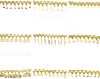 Gold Coin Trim | Etsy