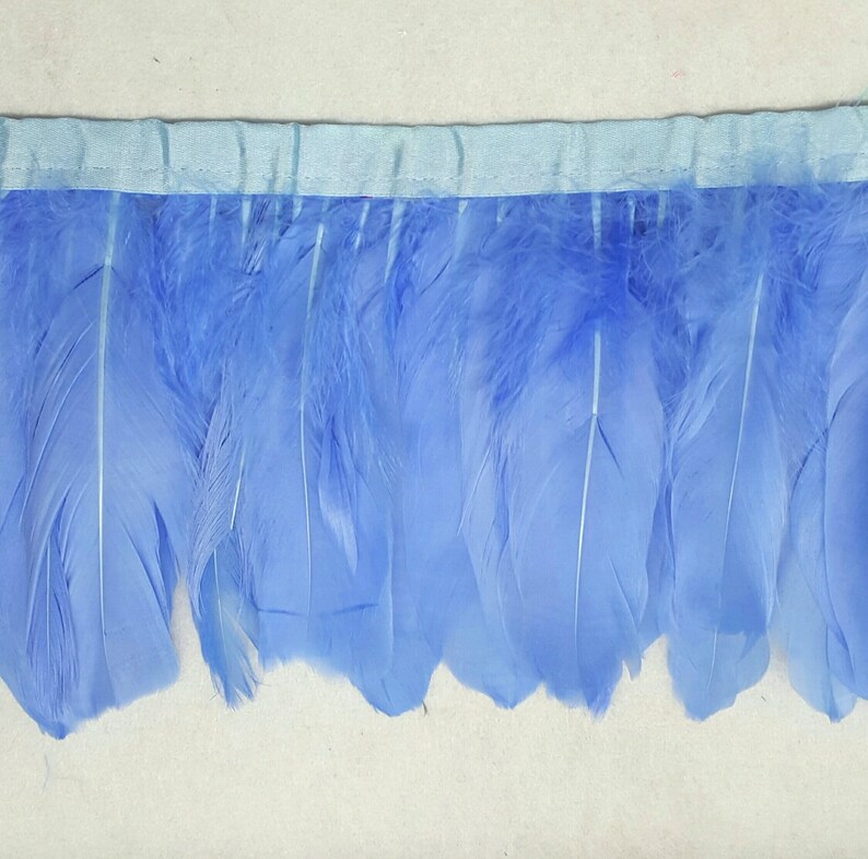 Duck Duck Goose Orange Feather Fringe (selling per Yard) - Etsy