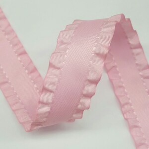 1.5" Double Ruffle Ribbon 5 Yard Reel (100% Polyester) - Etsy