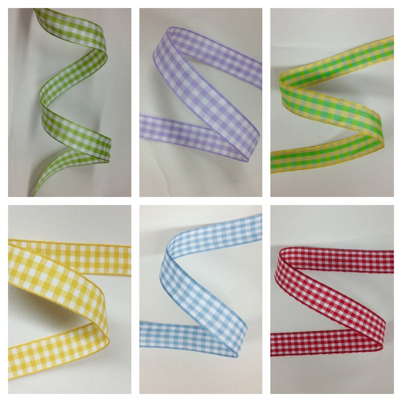 Checkered Ribbon - Etsy