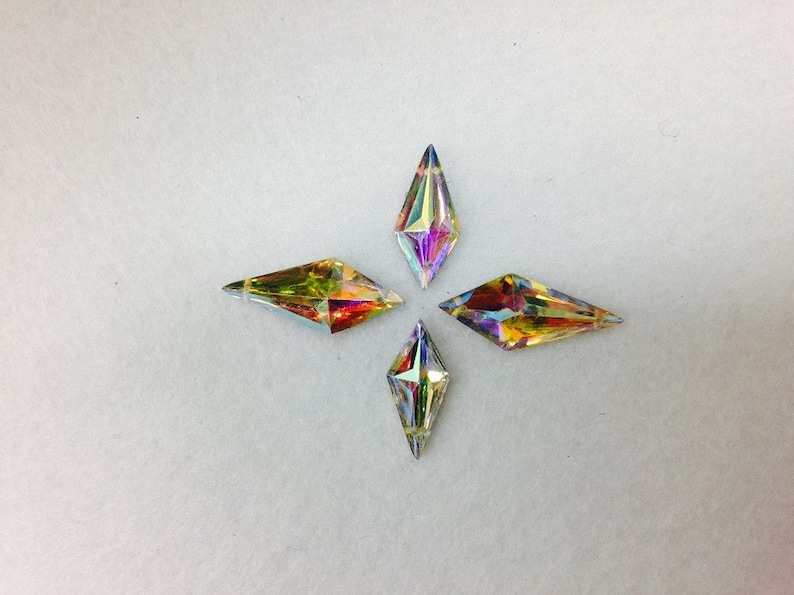 Resin Stone Diamond Shape Crystal AB Selling per Pack - Etsy