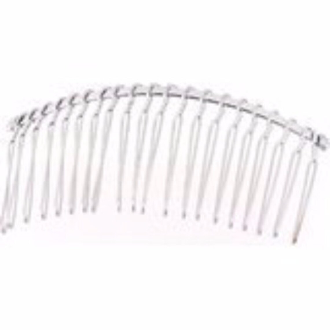 Trimweaver 80mm Silver Metal Wire Hair Comb for Bridal Veil | Etsy