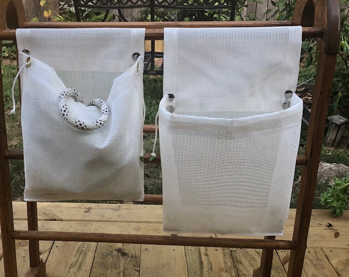 Sailboat Halyard / Sheet Bag V2.0 Sunbrella Cadet Grey - Etsy