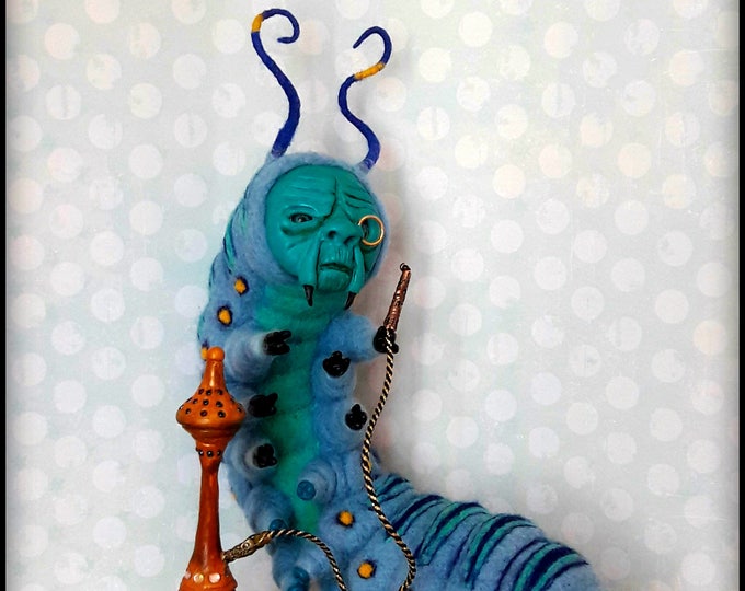 Caterpillar Absolem Alice in Wonderland-ooak Tim Burton Lewis Carrol - Etsy